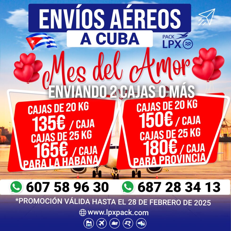 Envíos a Cuba LPX Pack - Envíos a Cuba LPX Pack